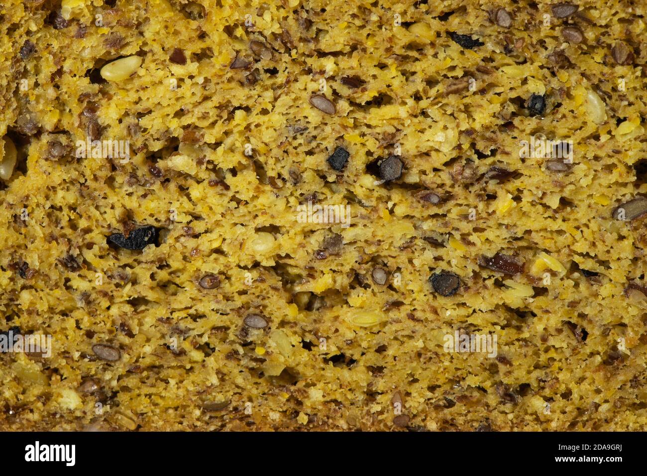 Whole grain bread texture background Stock Photo - Alamy