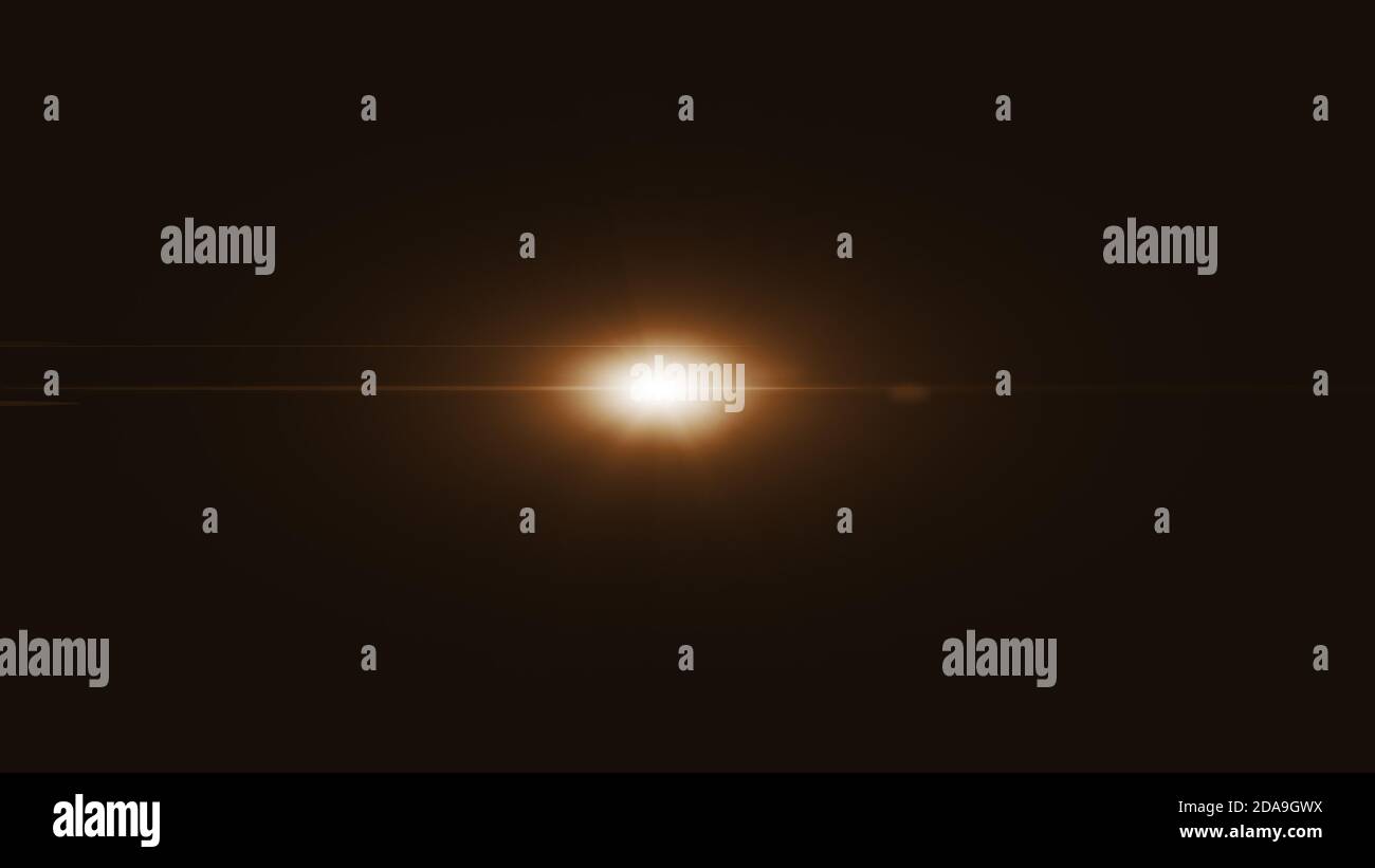 Light lens flare effect Stock Photo - Alamy