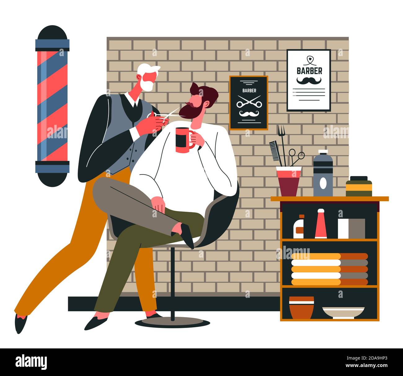 Old hair trimmer Stock Vector Images - Alamy