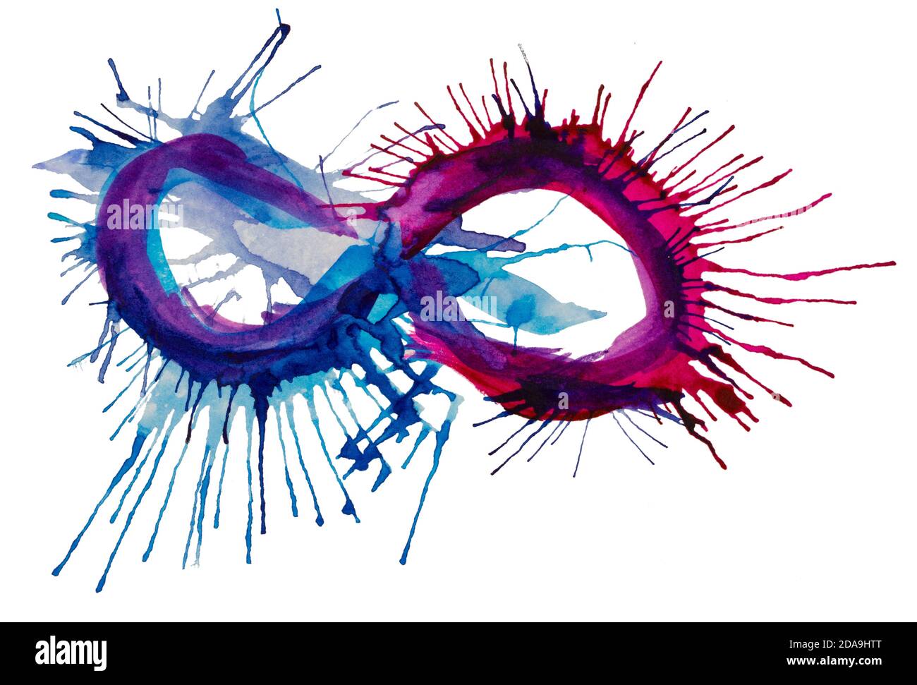 Infinity symbol drawing hi-res stock photography and images - Alamy