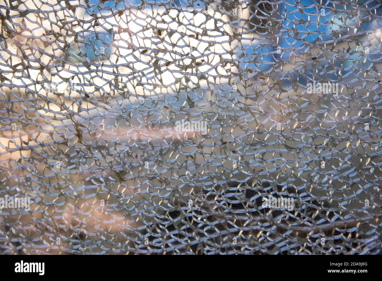 Split into small pieces of glass, background, texture Stock Photo - Alamy