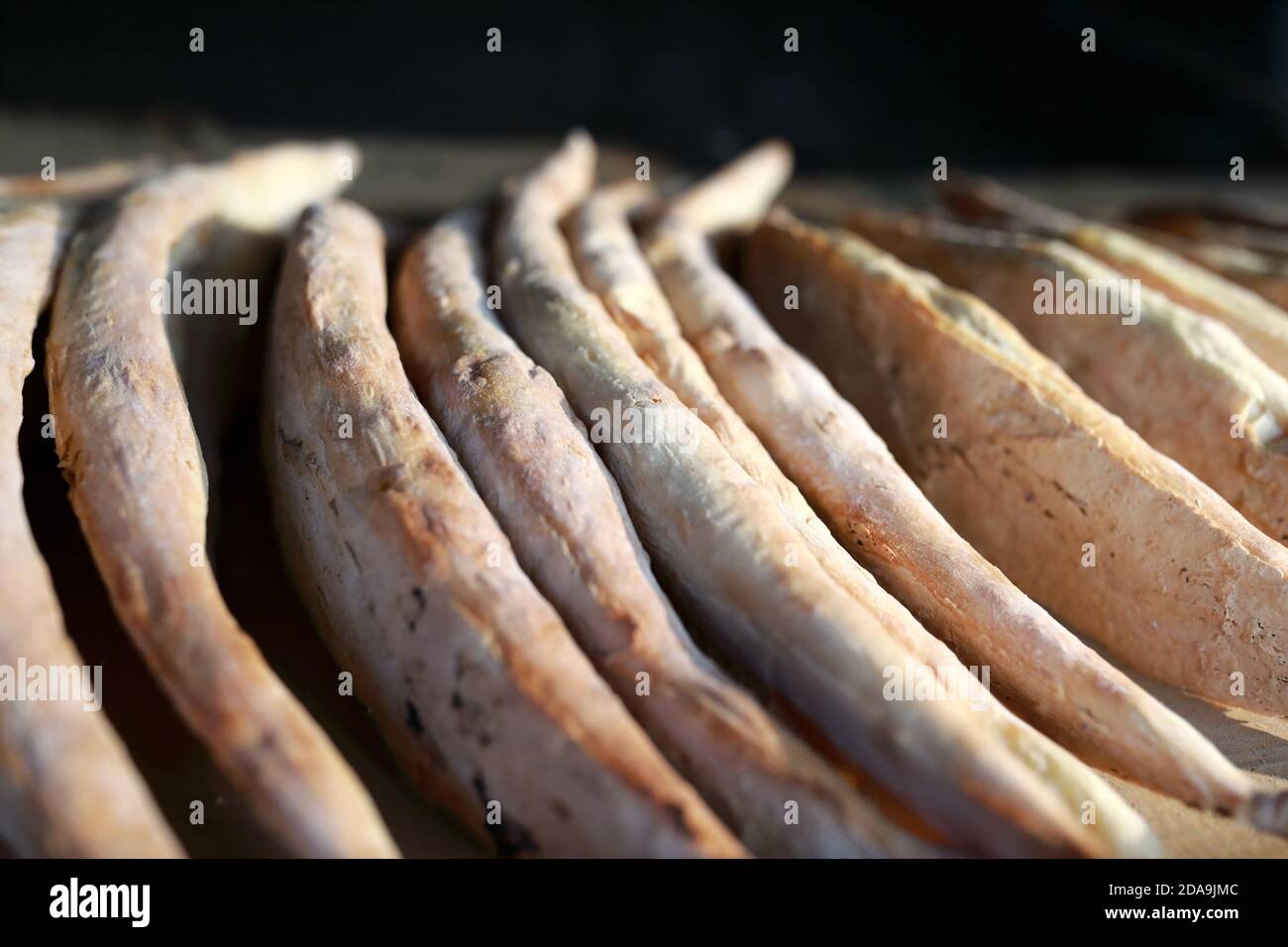 View of georgian bread in a bakery Stock Photo - Alamy