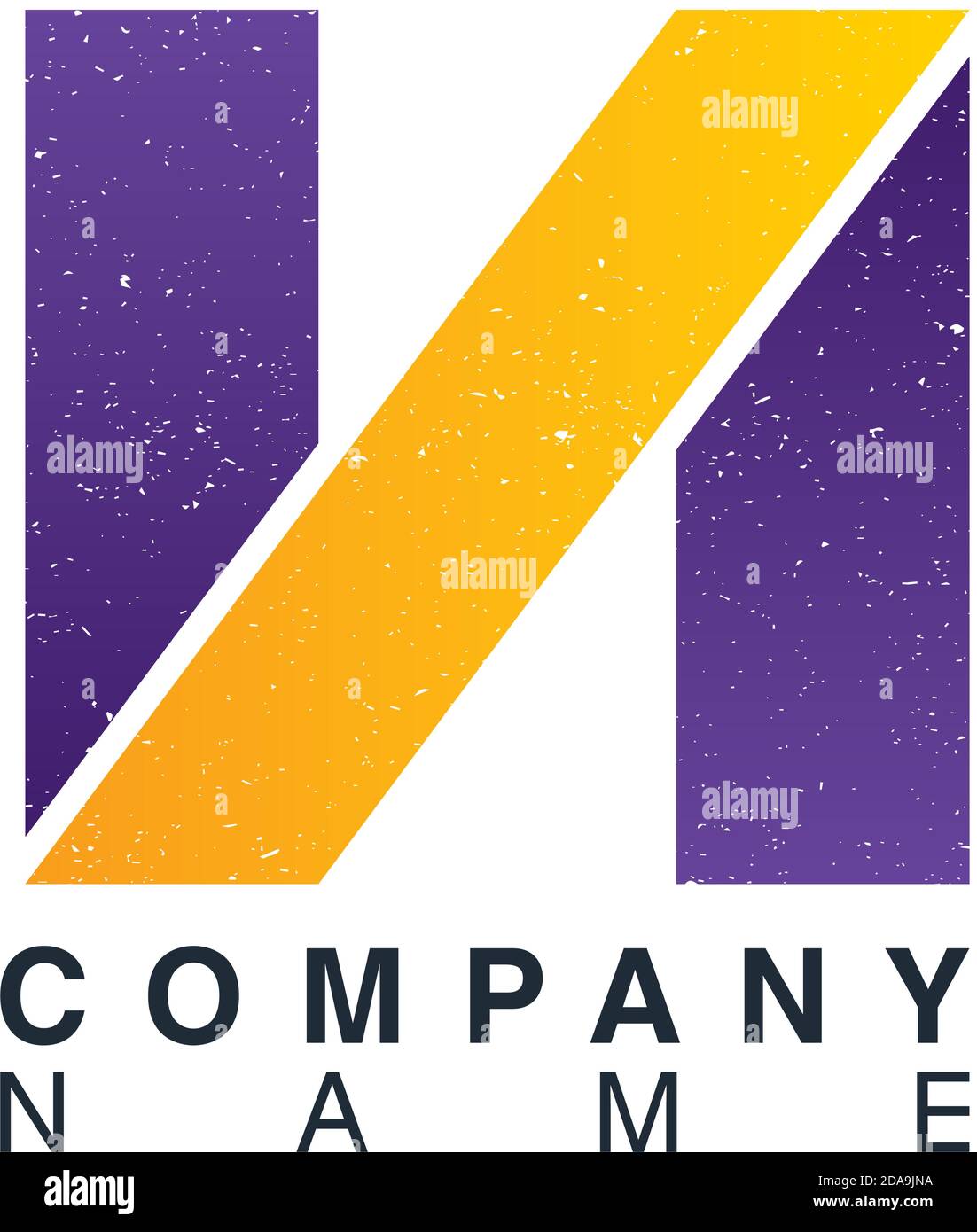company name emblem with letter n vector illustration design Stock ...