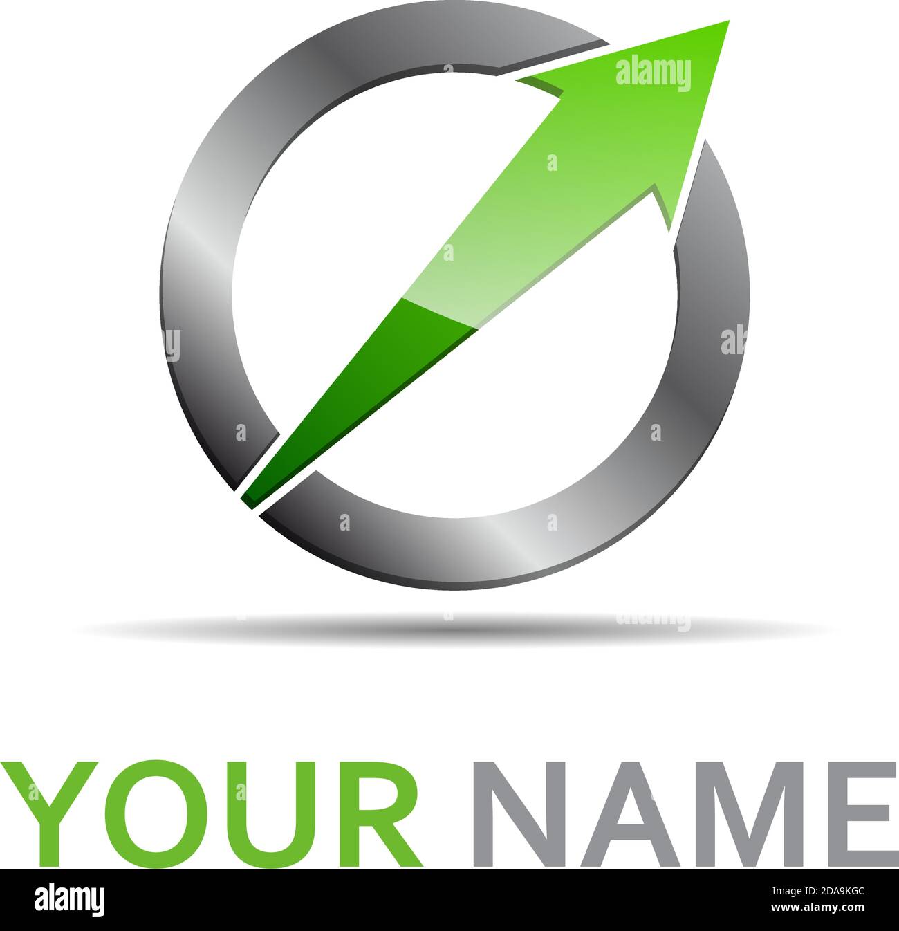 Circle with arrow hi-res stock photography and images - Alamy