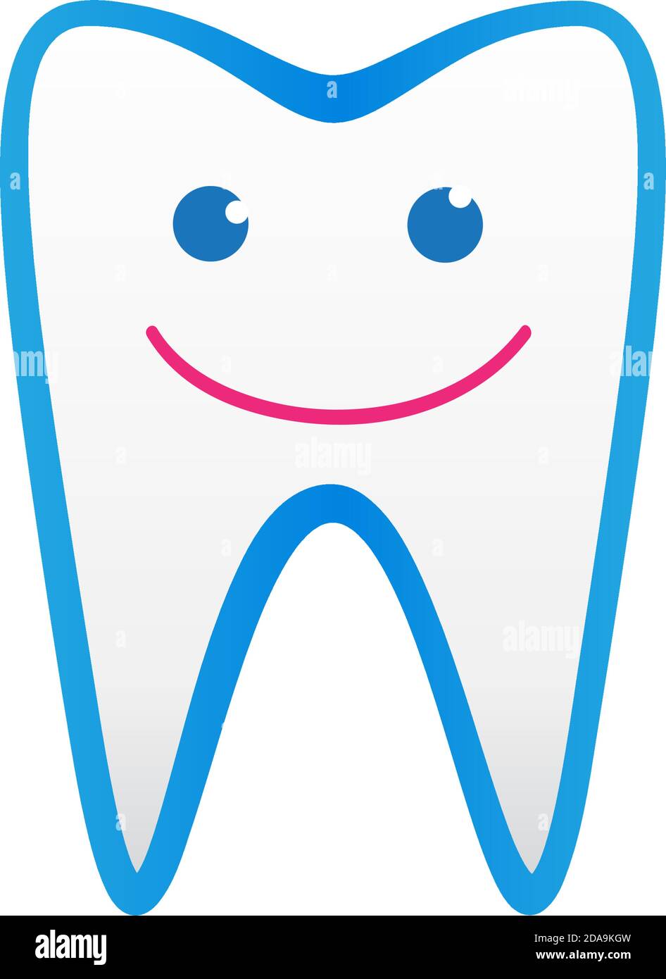 Vector sign happy tooth Stock Vector Image & Art - Alamy