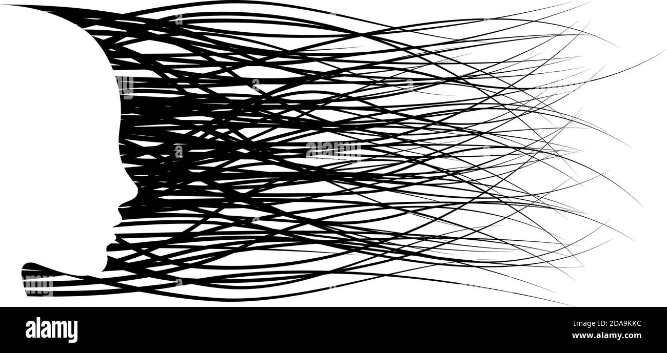 Vector sign girl fast in the wind Stock Vector Image & Art - Alamy