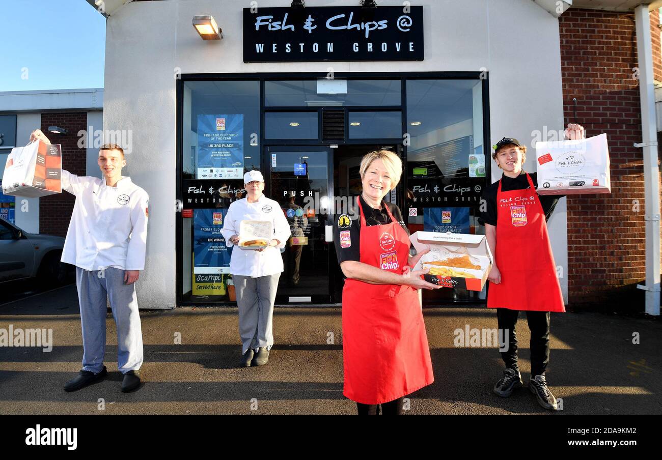 EDITORIAL USE ONLY The team (left to right) James Ellams, Emma ...