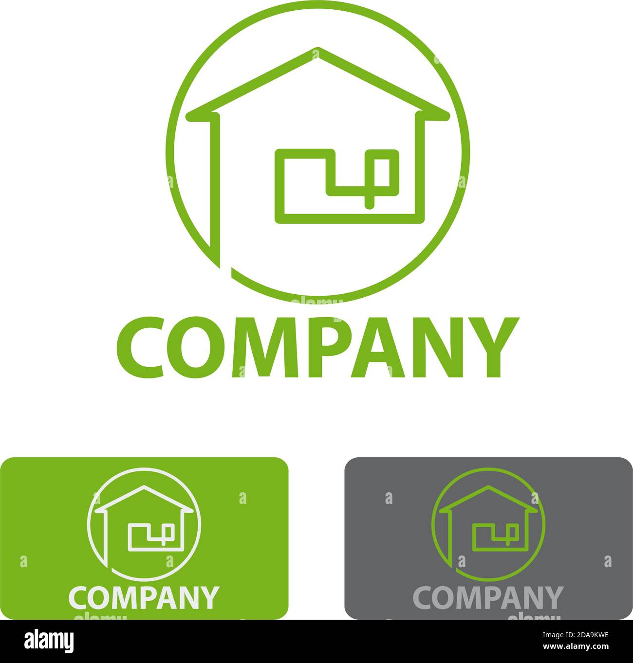 Vector stylized sign house Stock Vector Image & Art - Alamy