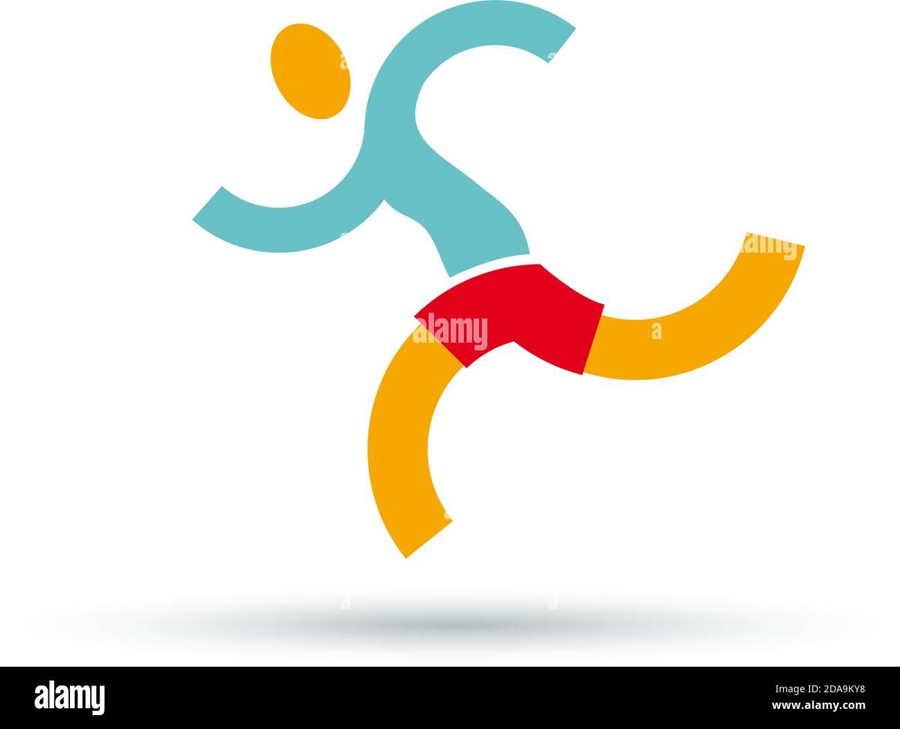 Vector sign running man Stock Vector Image & Art - Alamy