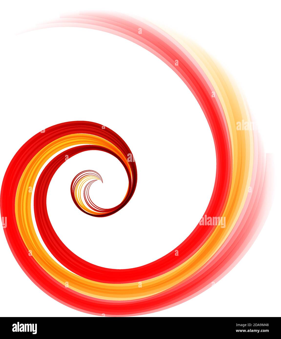 Vector sign vortex in yellow and red Stock Vector Image & Art - Alamy