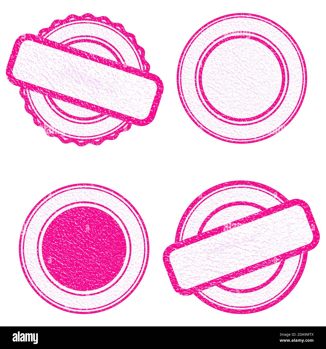 Vector Stamp without text. . Grunge Rubber Texture Stock Vector Image ...