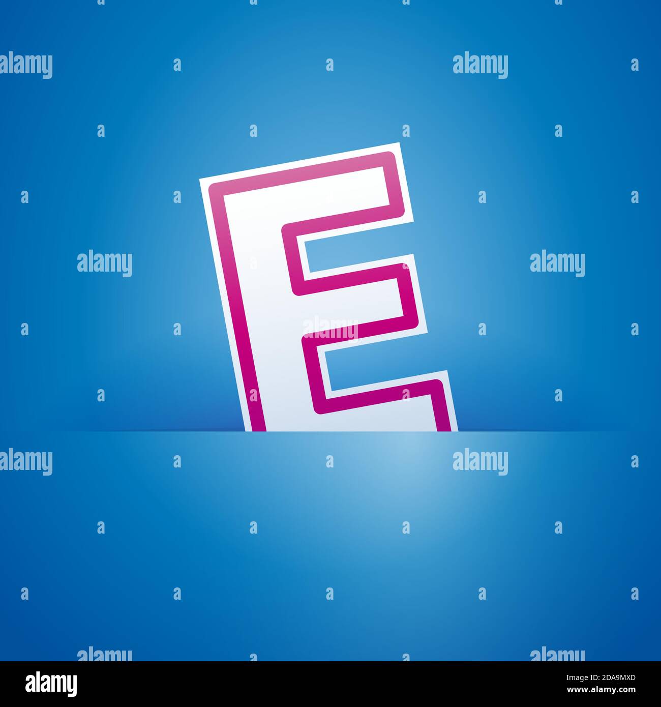 Vector sign pocket with letter E Stock Vector Image & Art - Alamy