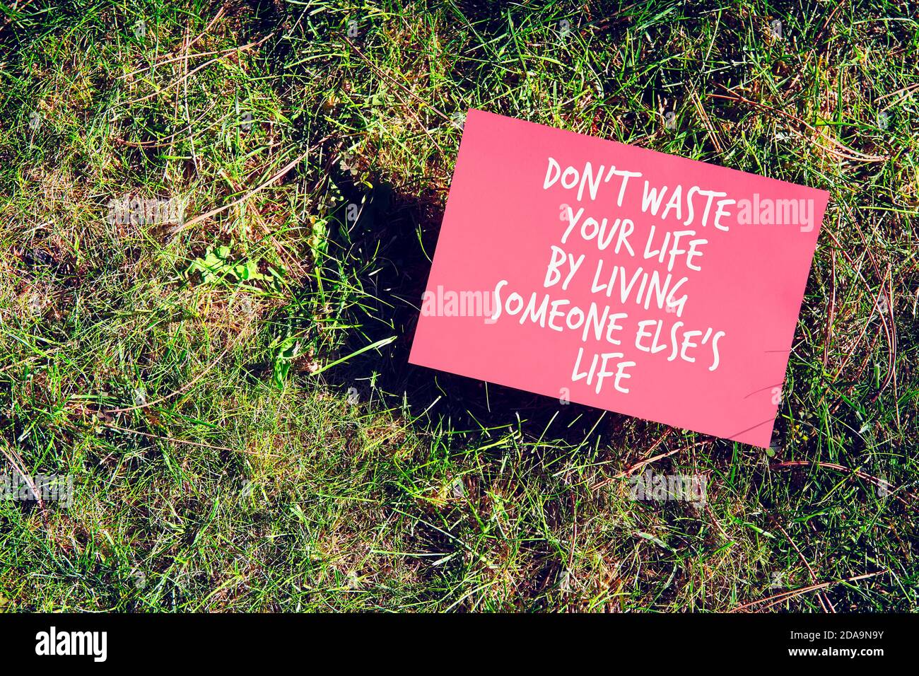 Dont waste paper hi-res stock photography and images - Alamy