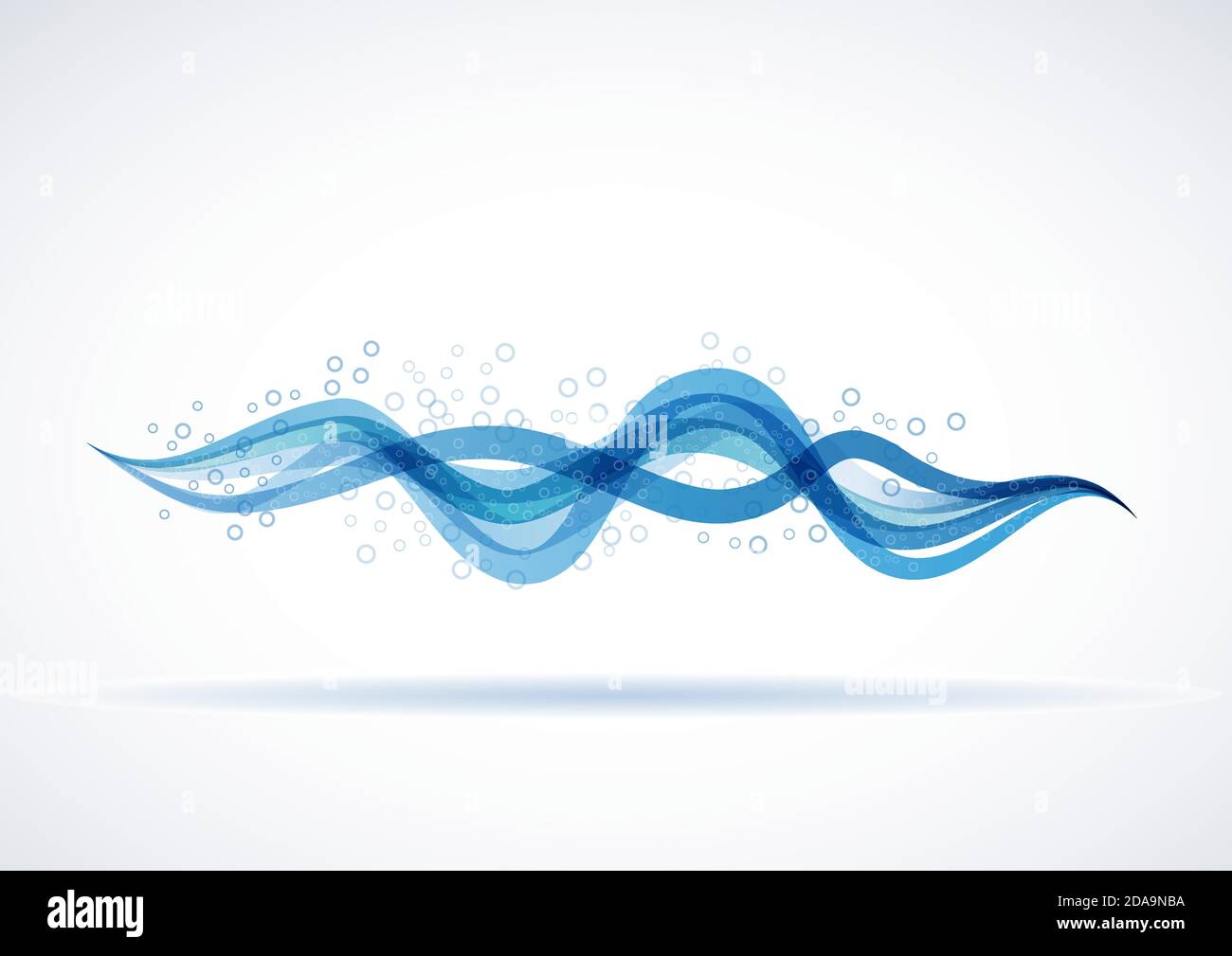 Vector water wave hi-res stock photography and images - Alamy