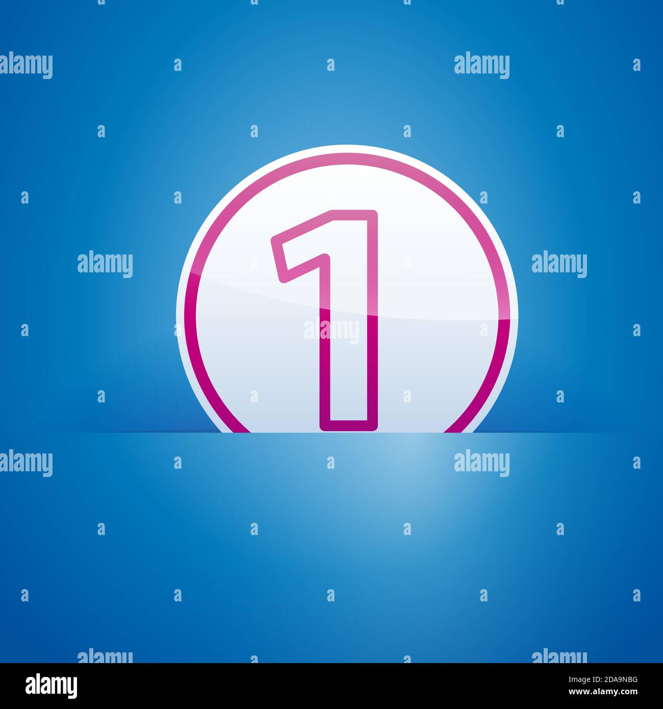 Vector sign pocket with number 1 Stock Vector Image & Art - Alamy