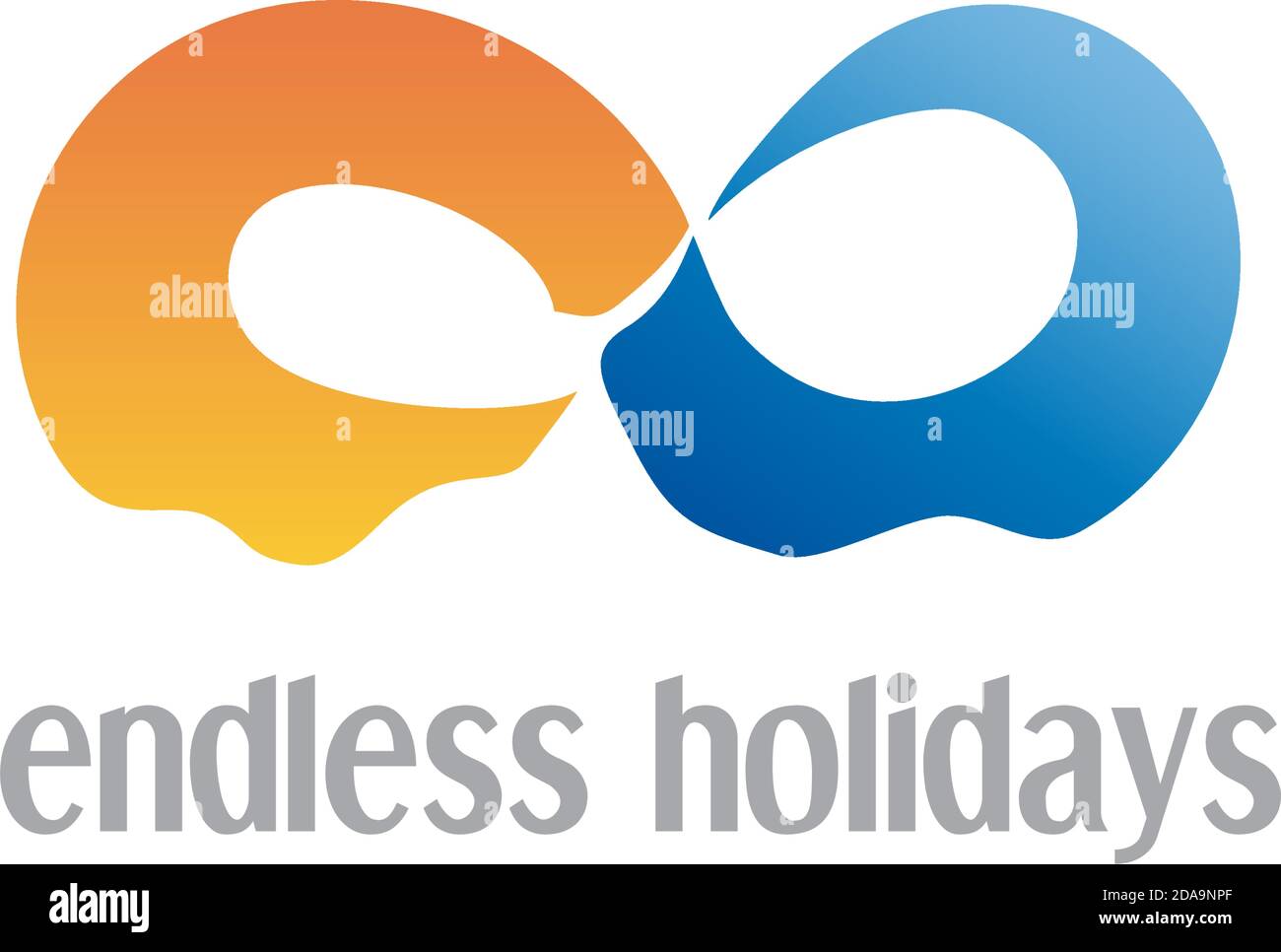Vector sign endless holidays, sun and sea Stock Vector Image & Art - Alamy