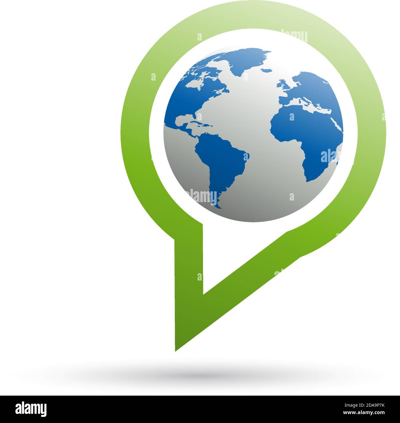 Vector sign speaking world Stock Vector Image & Art - Alamy