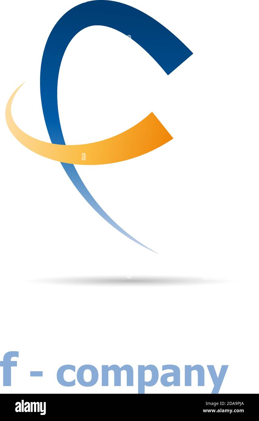 Vector abstract letter F Stock Vector Image & Art - Alamy