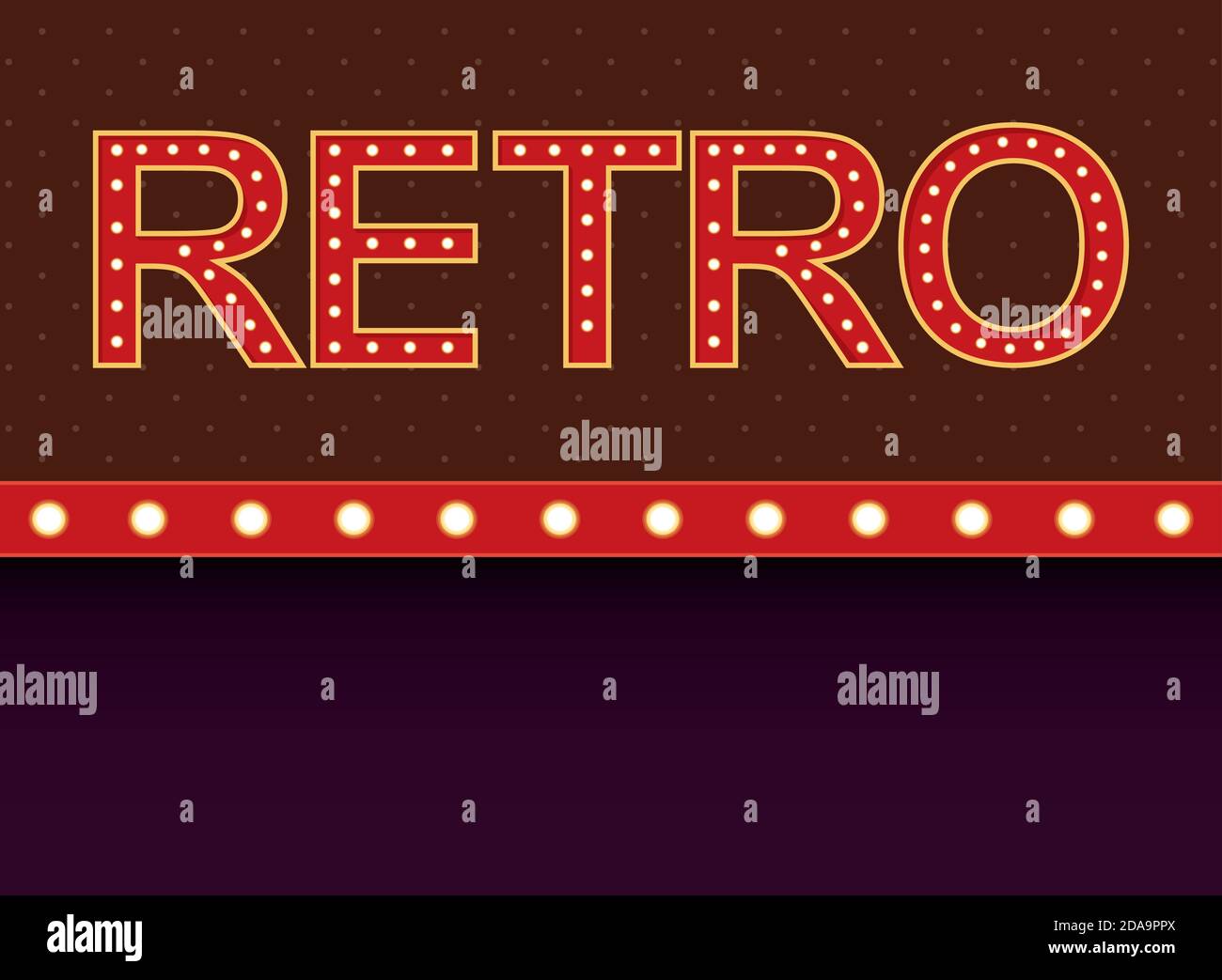 Vegas lights night Stock Vector Images - Alamy