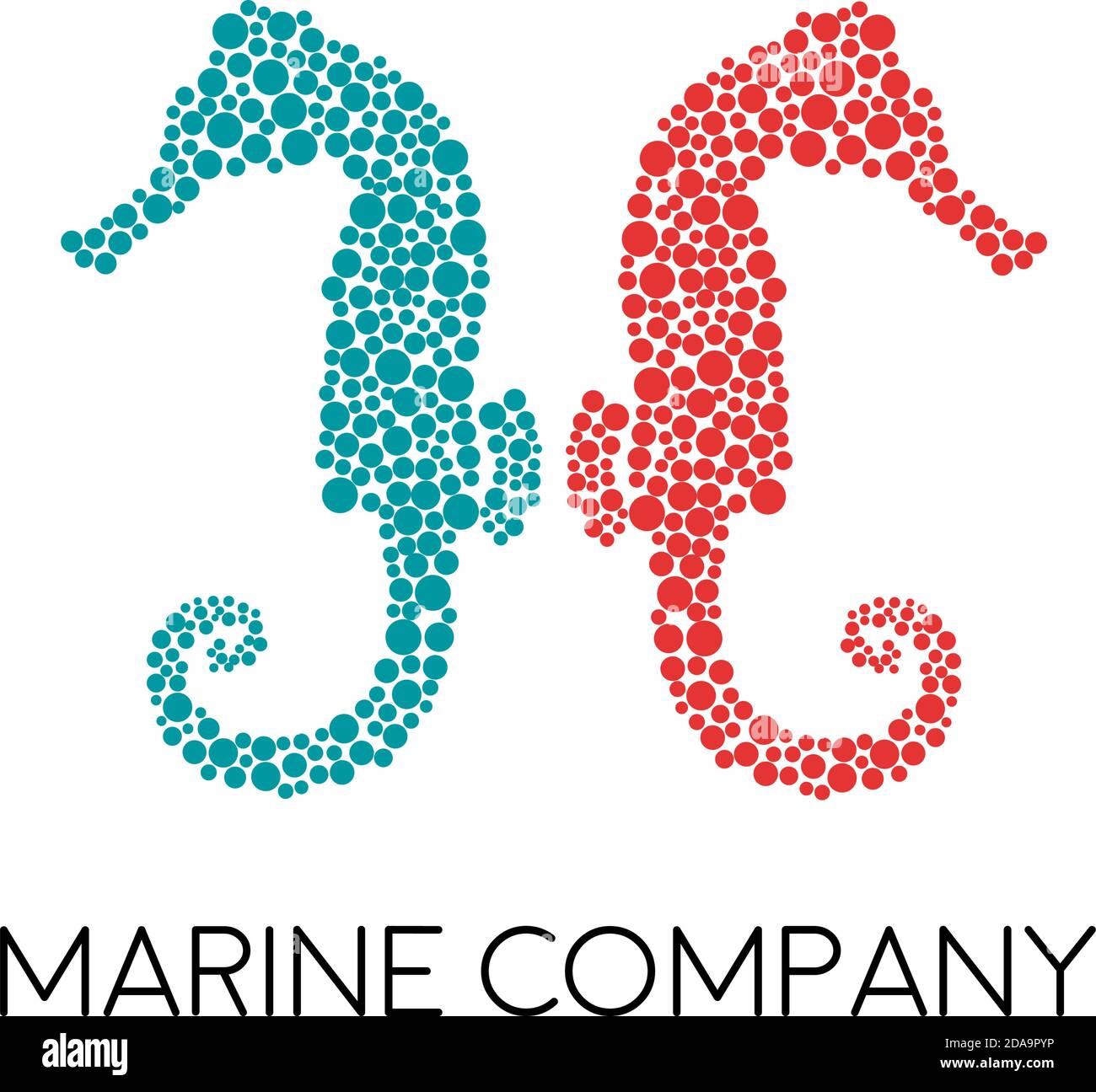 Vector sign seahorse Stock Vector Image & Art - Alamy