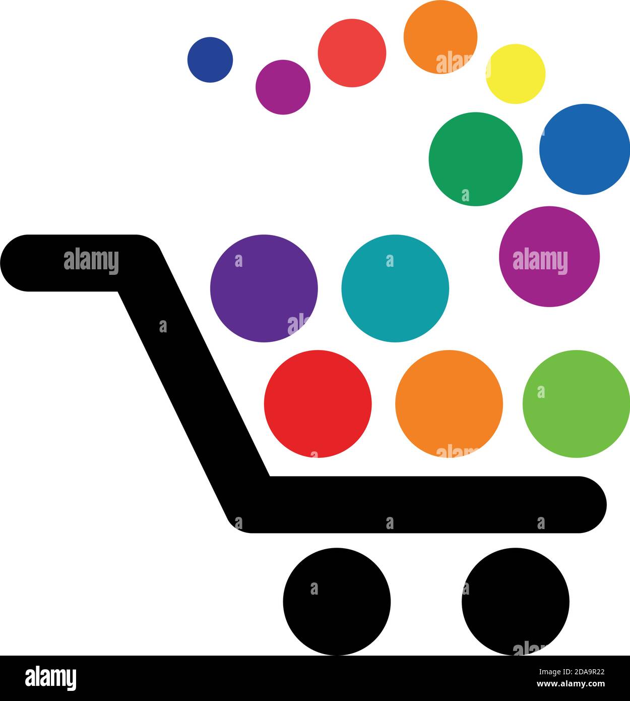 Vector sign discount. Shopping cart Stock Vector Image & Art - Alamy