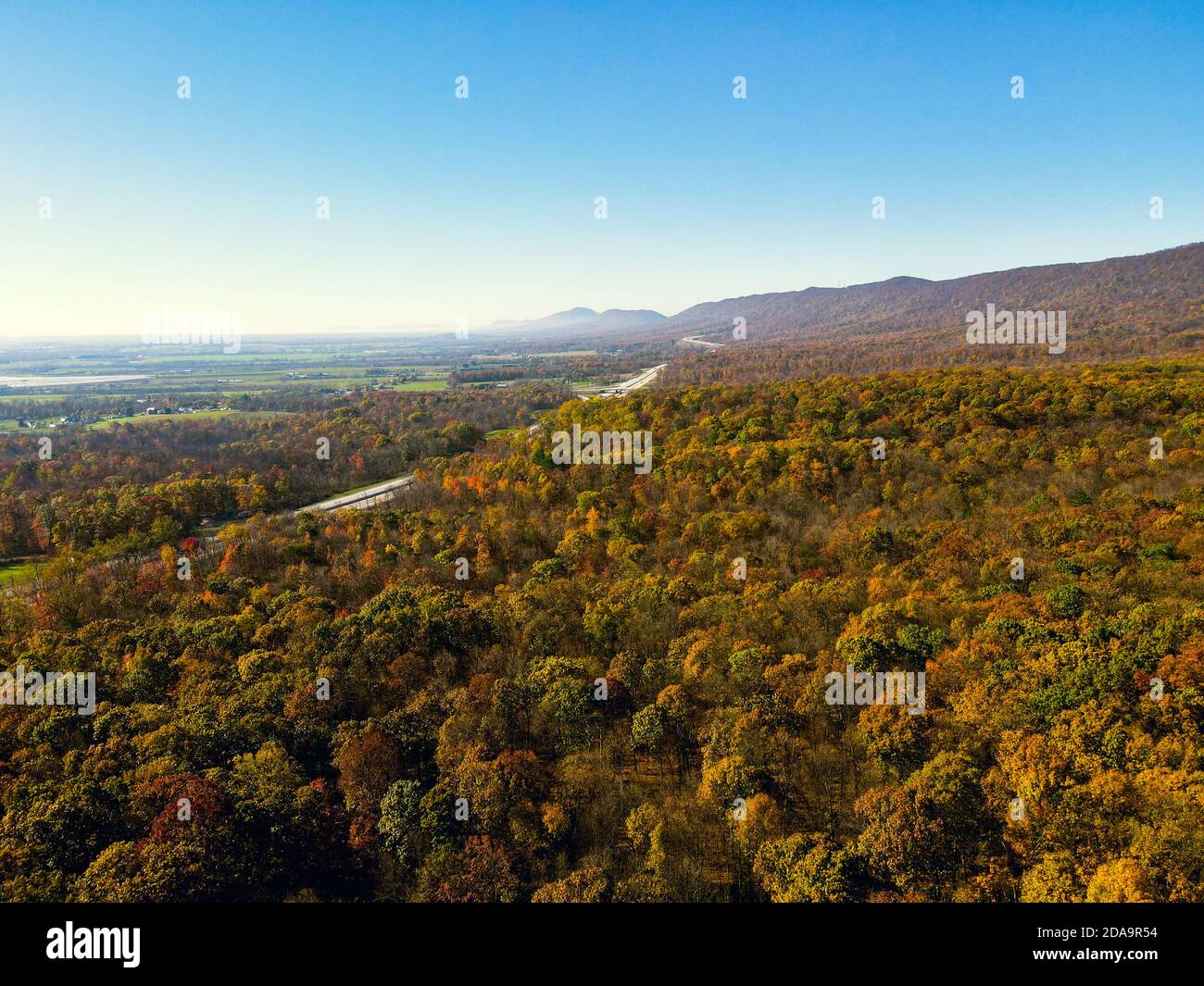 Air view of the landscape Stock Photo - Alamy