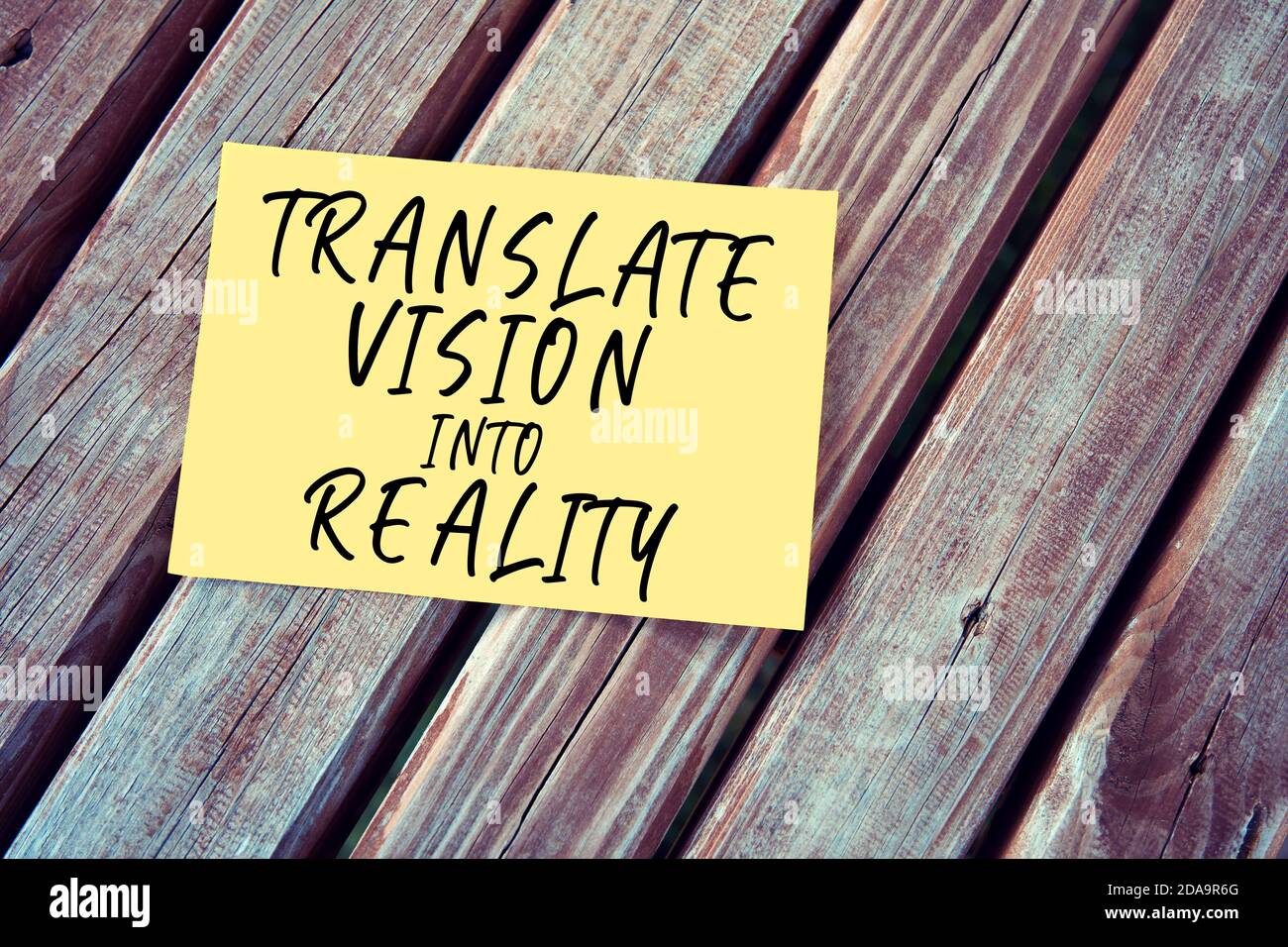 Vision is reality hi-res stock photography and images - Alamy