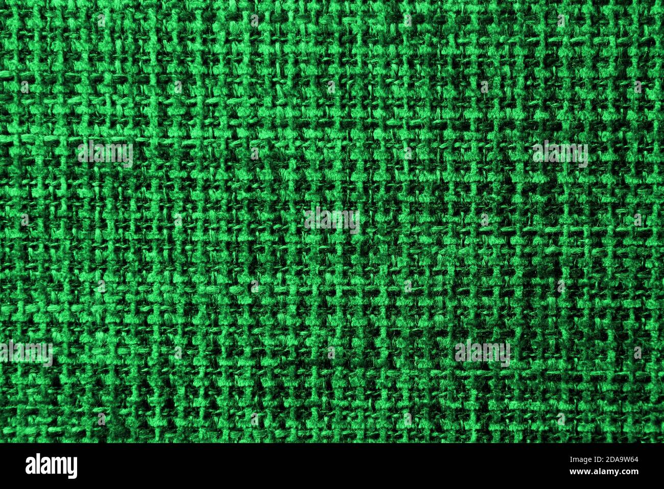 fabric texture of burlap in green colours closeup Stock Photo - Alamy