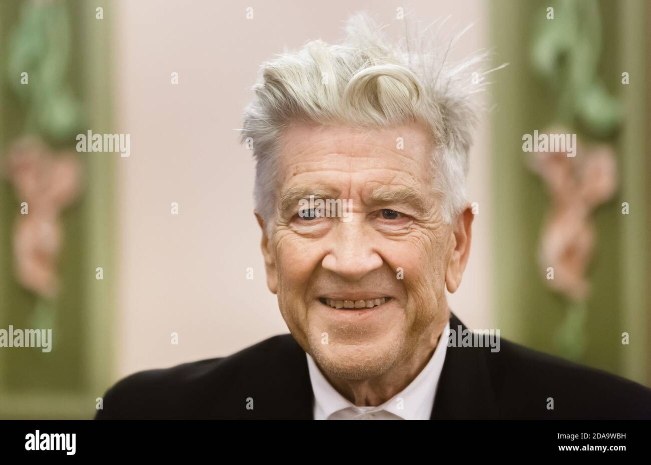 KIEV, UKRAINE - Nov. 18, 2017: Meeting with legendary American film ...