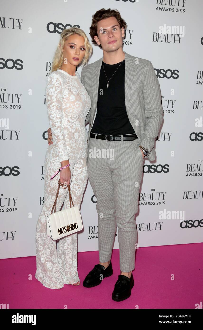 Nov 25, 2019 - London, England, UK - The Beauty Awards 2019 with ASOS ...