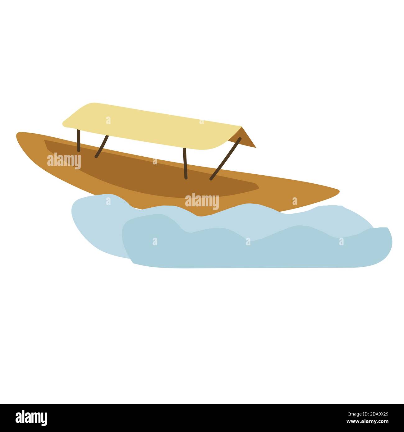 Fishing boat of india Stock Vector Images - Alamy