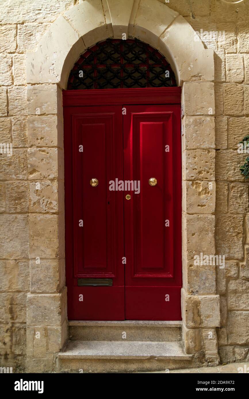 Doors of Malta Stock Photo - Alamy