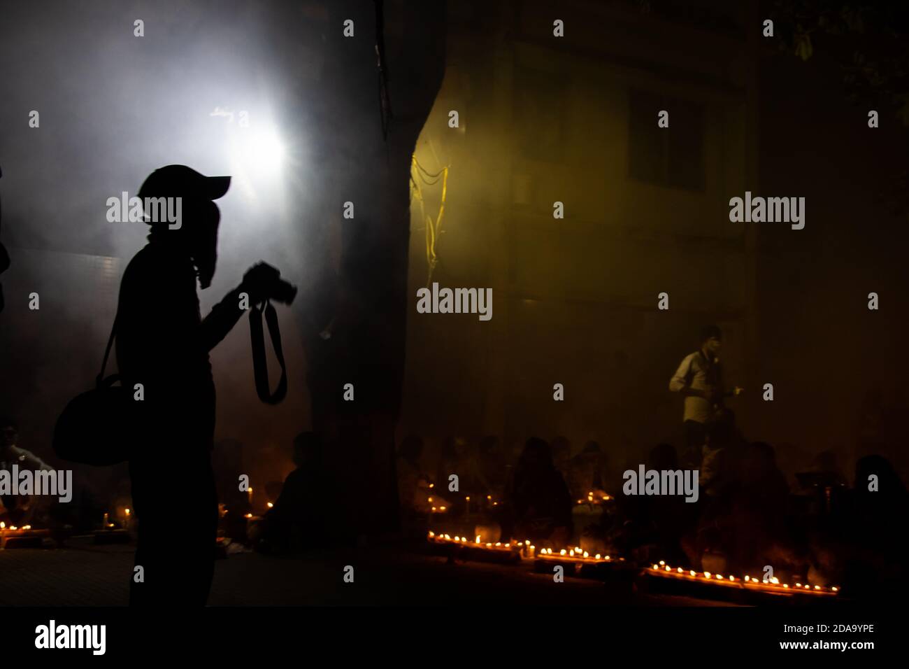 Ritual activity of Hinduism two thousand twenty , I captured this image ...