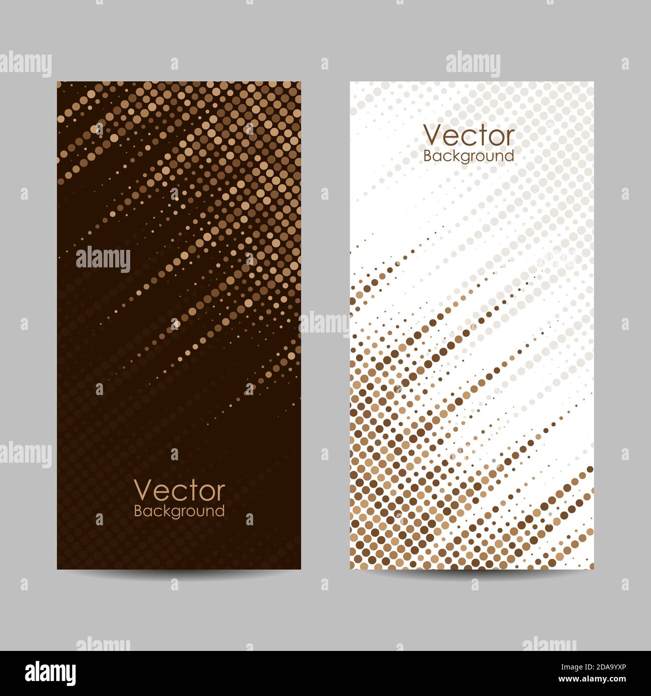 Set of banners with dots. Vector illustration Stock Vector Image & Art ...
