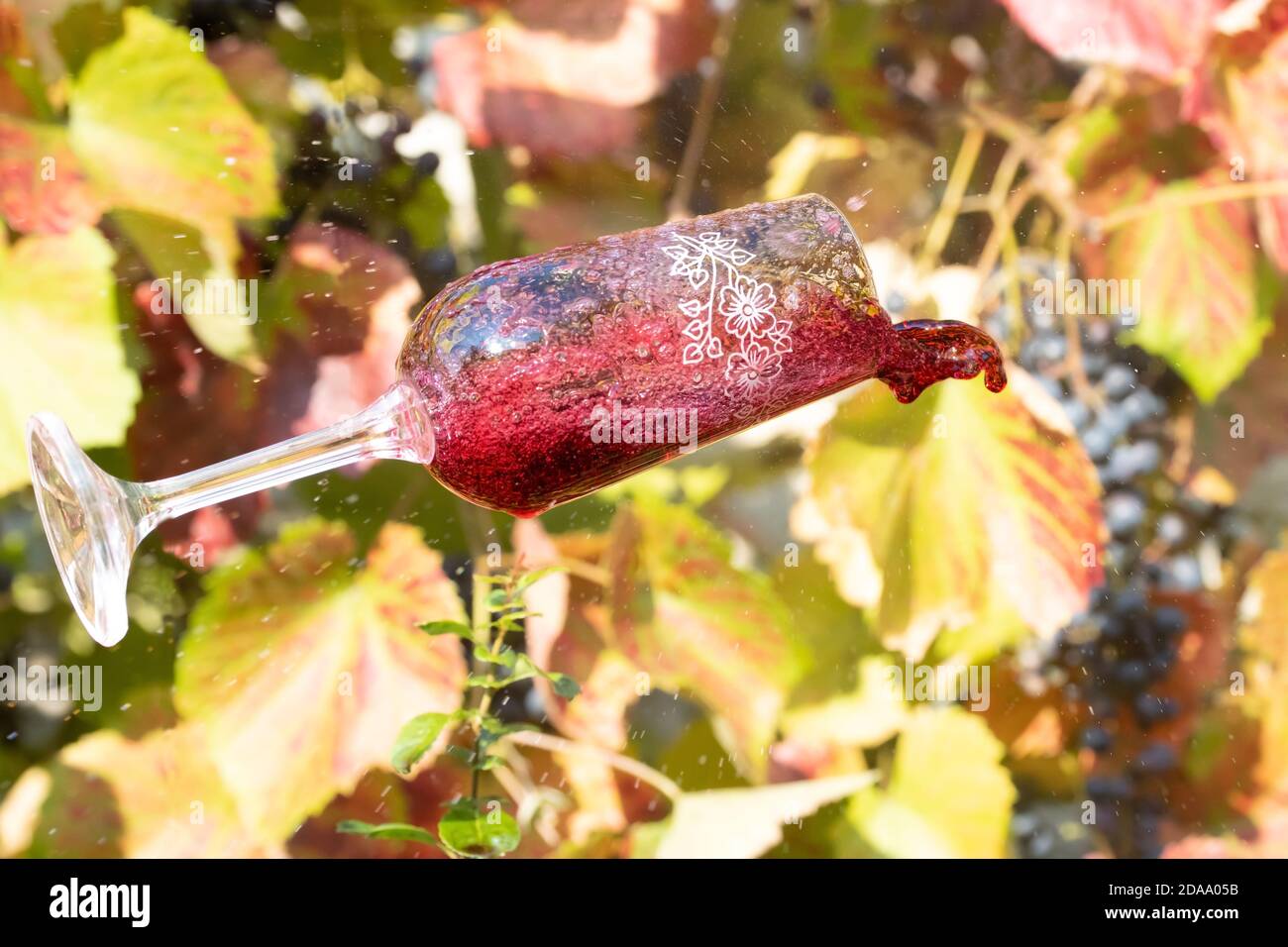 Spilled wine glass hi-res stock photography and images - Alamy