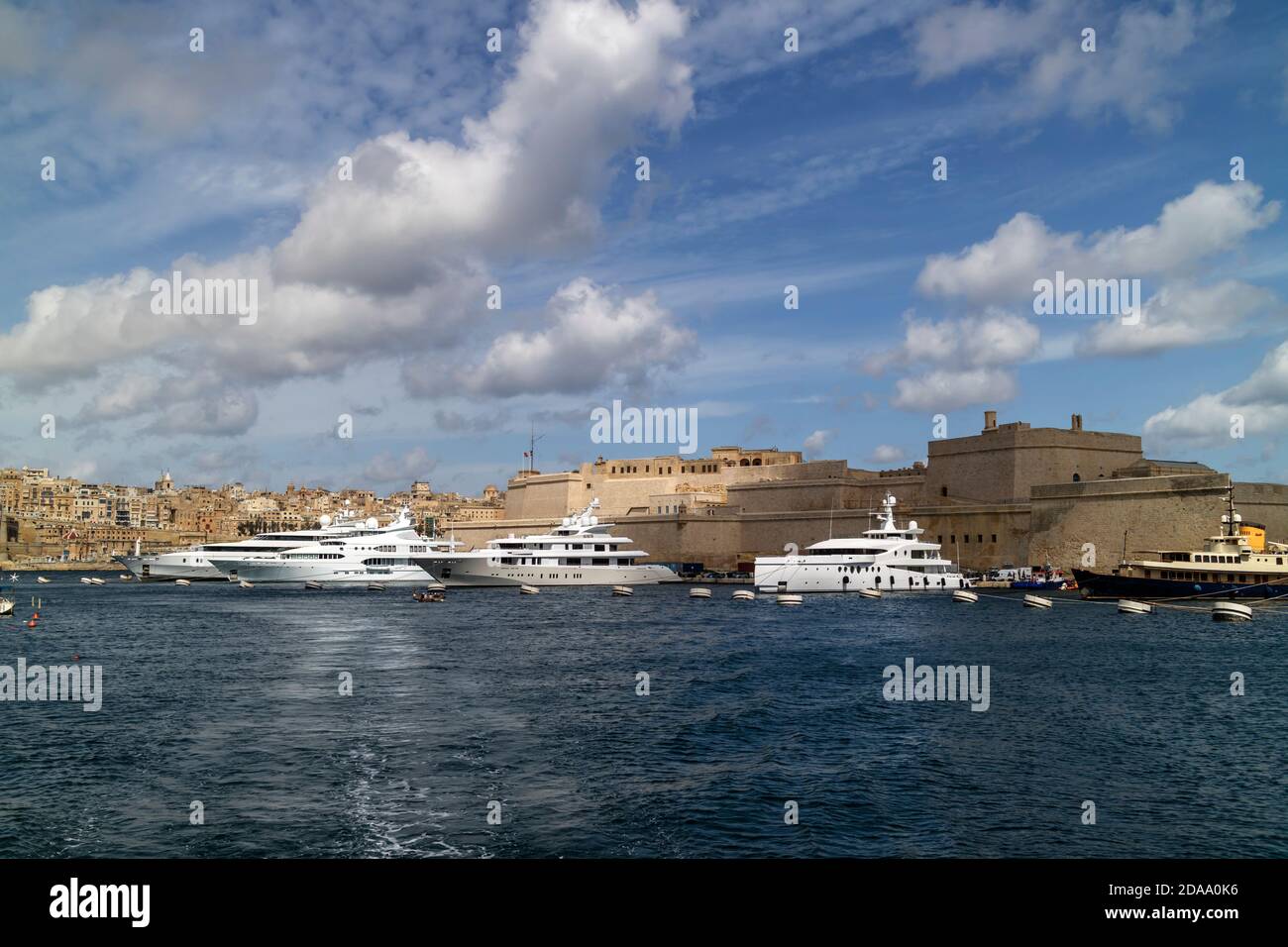 Marina yachts ancient fortress hi-res stock photography and images - Alamy