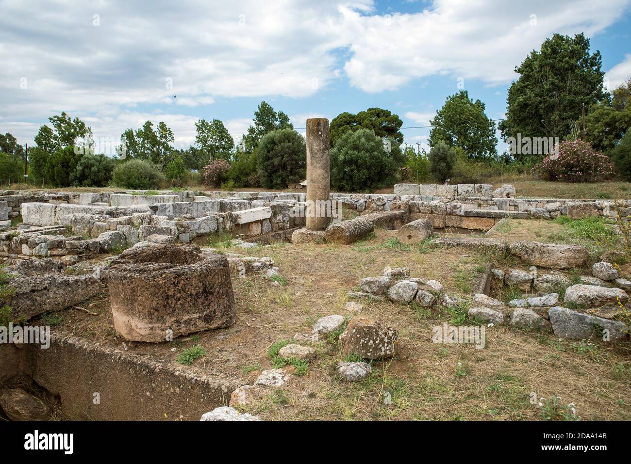 Ancient theater eretria greece hi-res stock photography and images - Alamy
