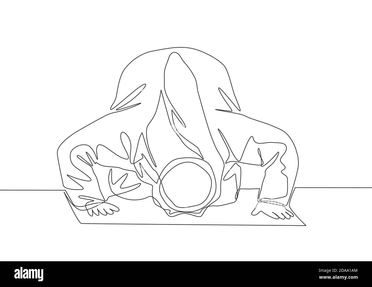 Draw A Person Praying