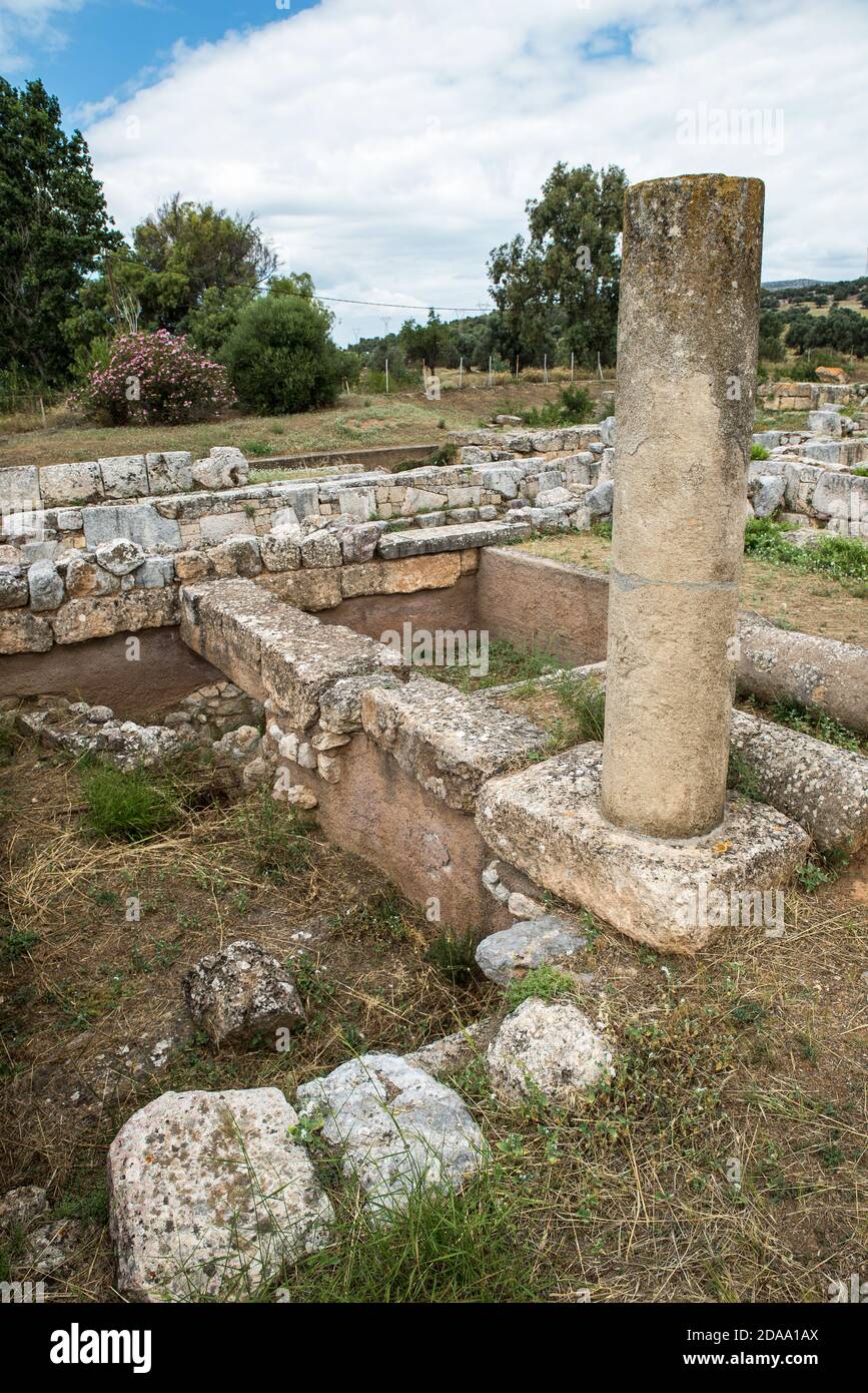 Ancient theater eretria greece hi-res stock photography and images - Alamy