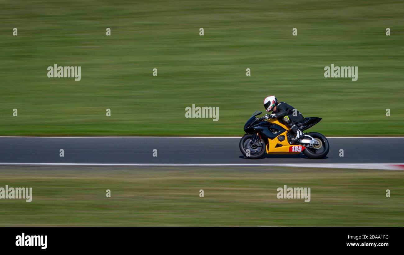 Panning motorbike hi-res stock photography and images - Alamy