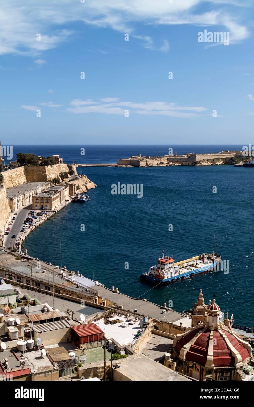 Grand Harbour, Malta Stock Photo - Alamy