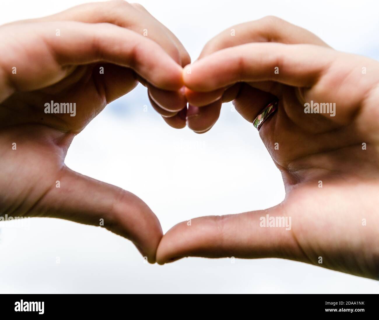 Heart shaped hands hi-res stock photography and images - Alamy