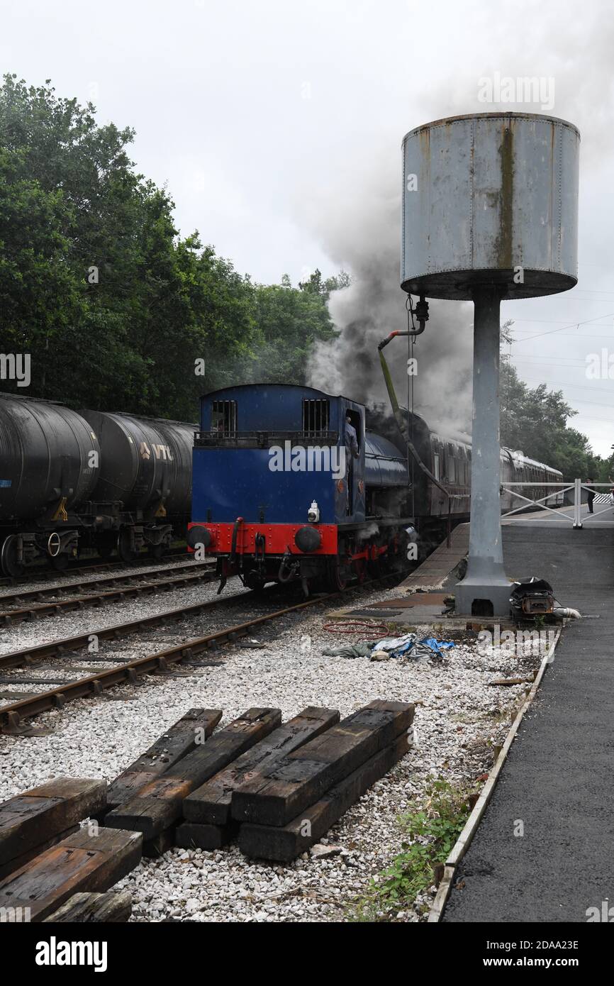 Steam Locomotive 'Linda' no. 21 at the Ribble Steam Railway and Museum ...
