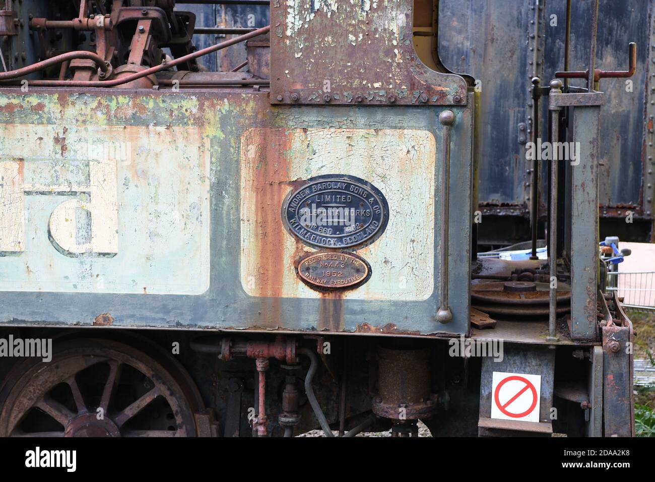 Andrew Barclay 880/1902 0-4-0 Crane tank engine 'Glenfiield No. 1' at ...