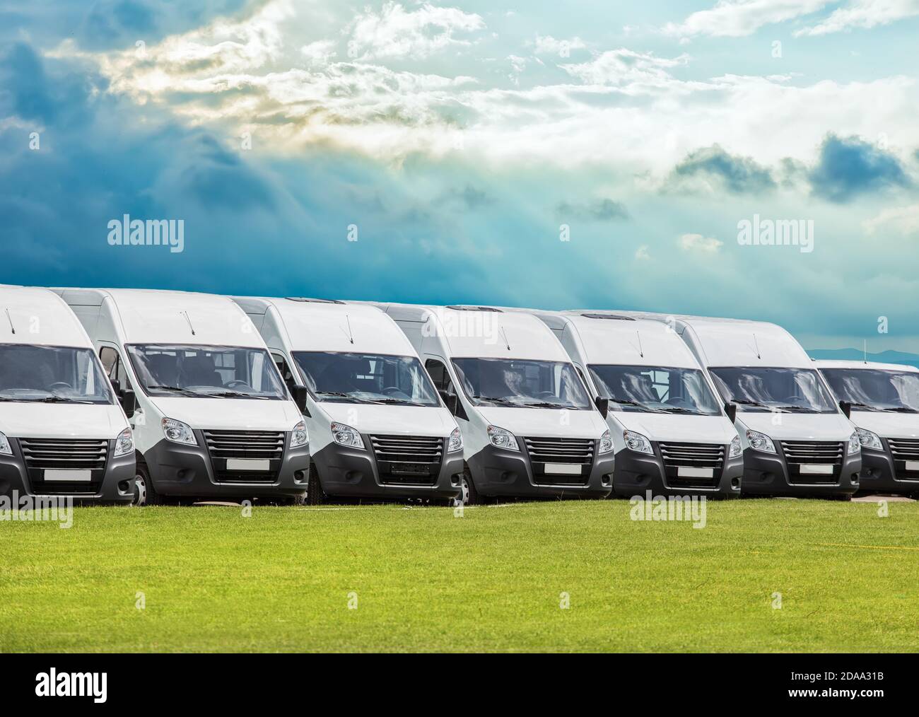 Mini bus fleet hi-res stock photography and images - Alamy