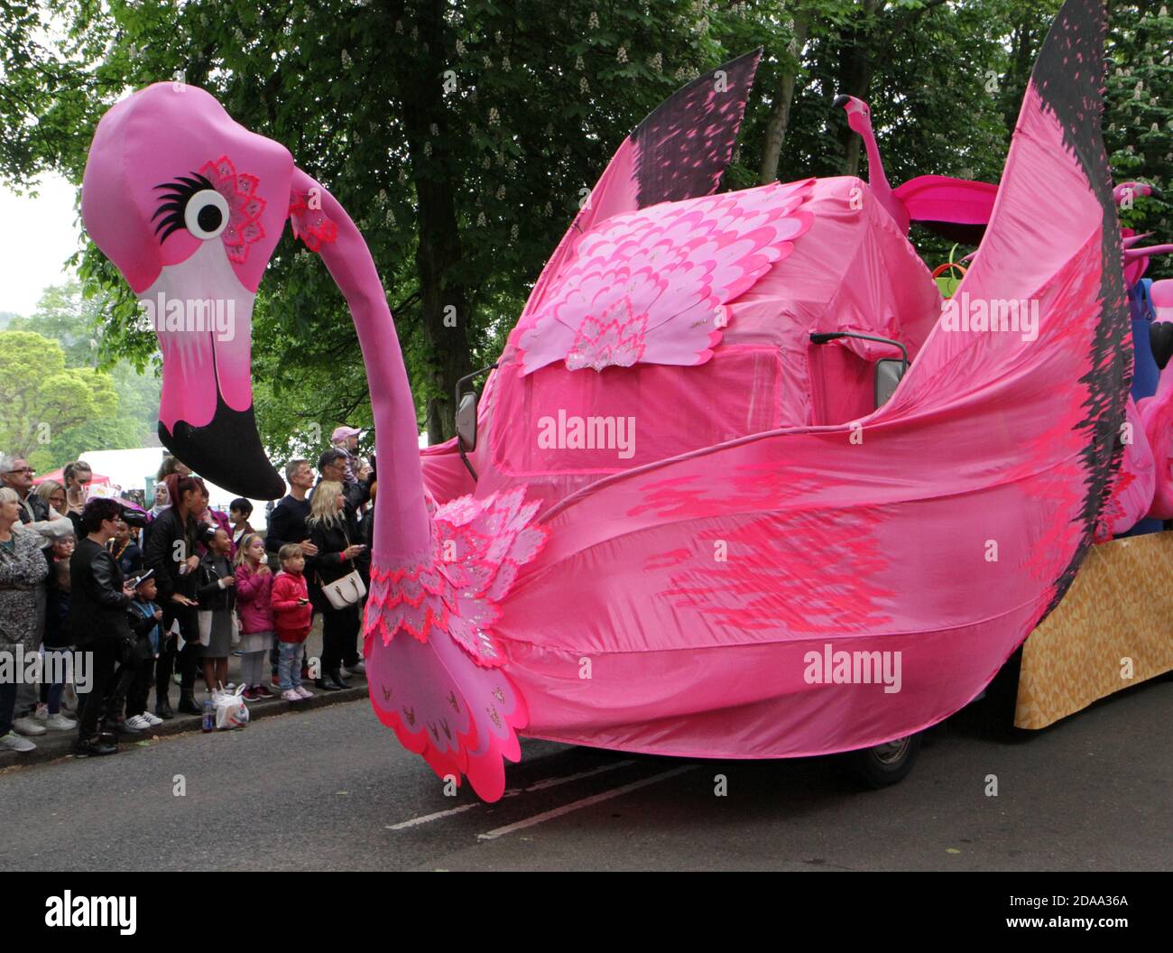 LUTON, UNITED KINGDOM - May 29, 2016: Costumes at the Luton Carnival ...