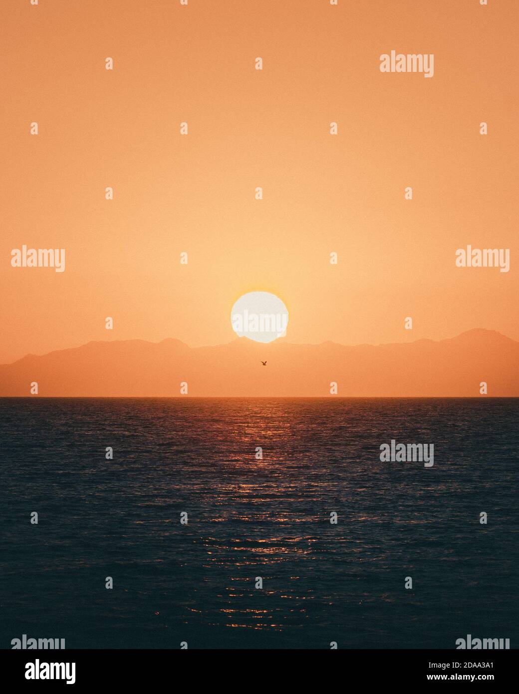 Sunset on Channel Islands Stock Photo - Alamy