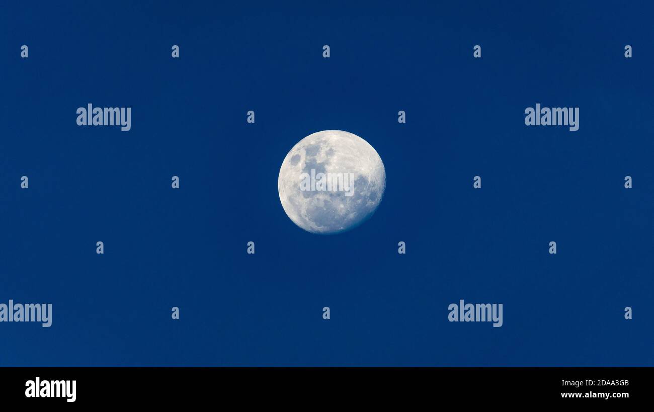 The Moon, the Earth's Natural Satellite Stock Photo - Alamy