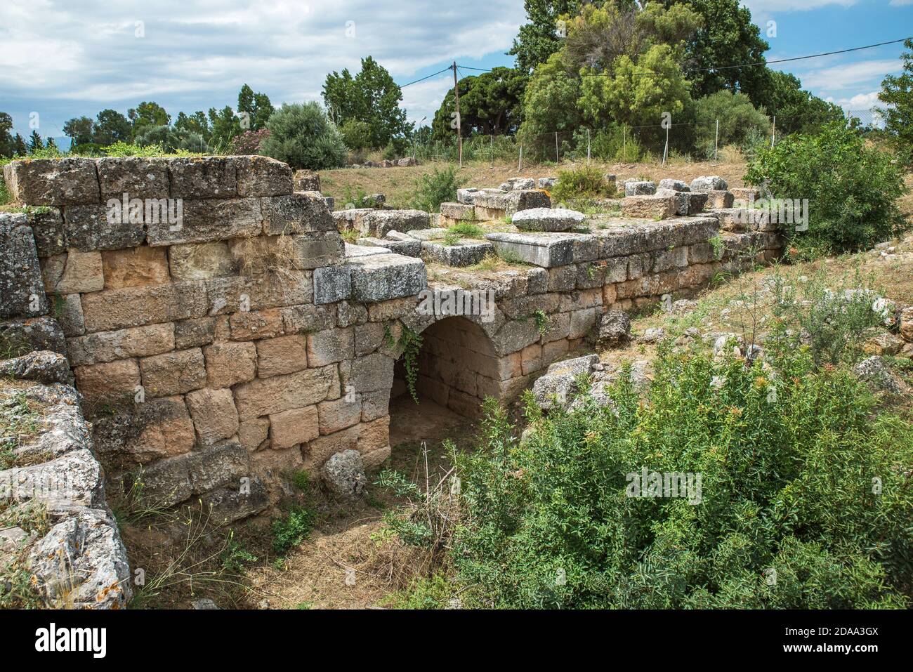 Ancient theater eretria greece hi-res stock photography and images - Alamy