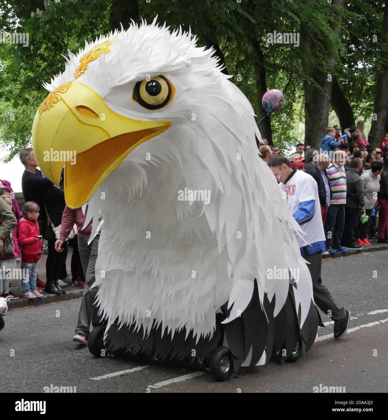 LUTON, UNITED KINGDOM - May 29, 2016: Costumes at the Luton Carnival ...